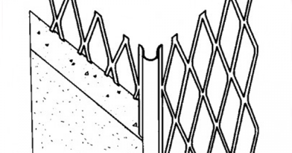 Standard Angle Bead Galvanised steel 2.4m length