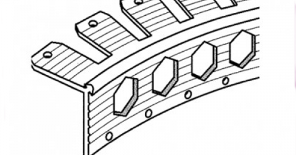 uPVC Arch Bead - plaster depth 2-3mm