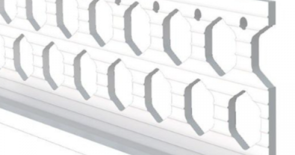 uPVC Plaster Stop Bead 6-8mm