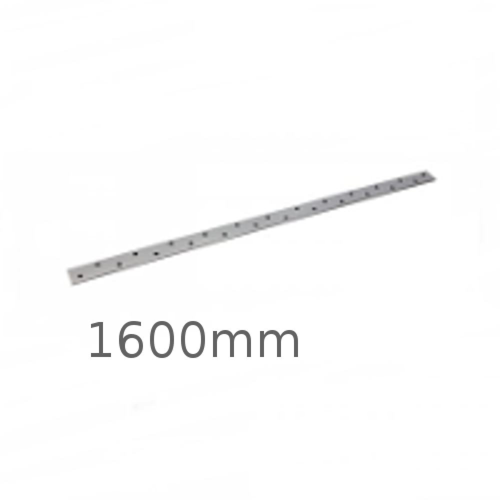 Galvanised Heavy Duty Restraint Strap 1600mm Flat