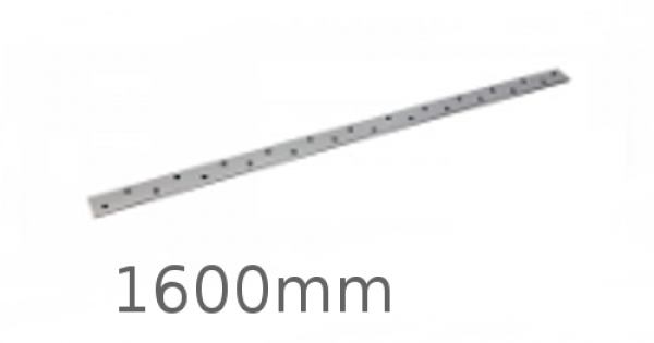 Galvanised Heavy Duty Restraint Strap 1600mm Flat