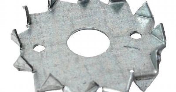 38mm M12mm Galvanised Steel Double Sided Tooth Plate Timber Connector